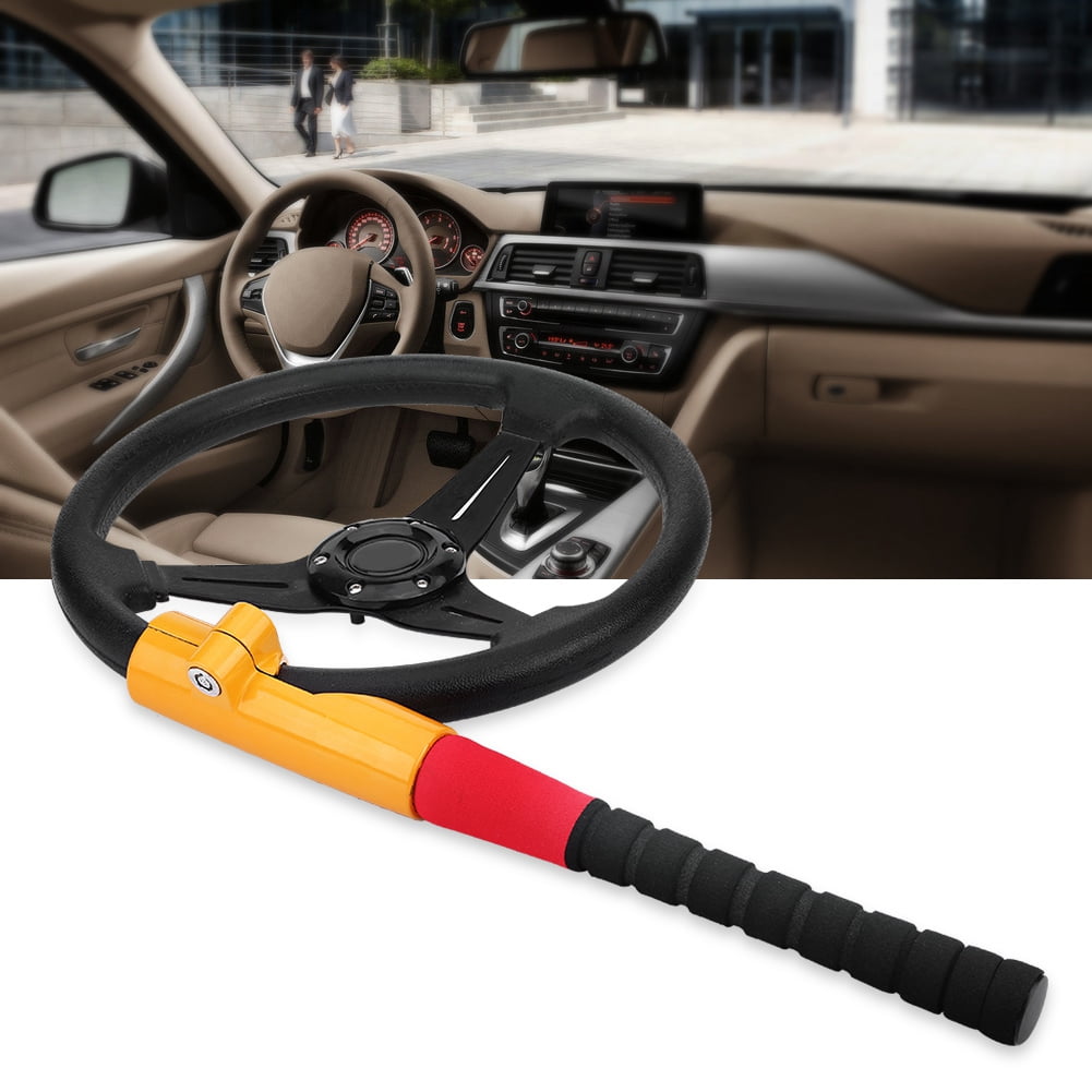 Vehicle Auto Security Device: Universal Car Truck Steering Wheel Lock ...