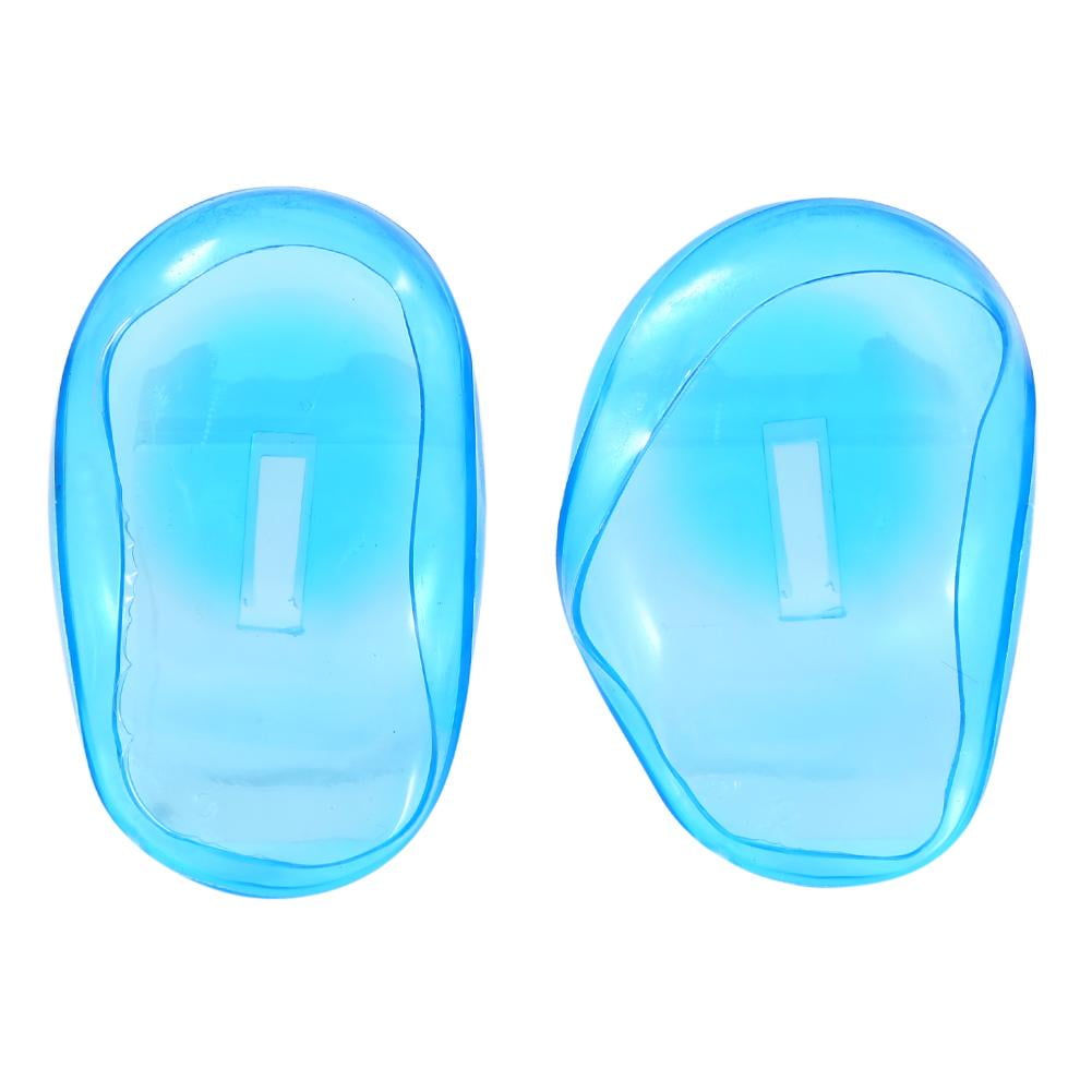 Domqga Ear Cover , 2pcs Blue Ear Cover Anti Staining Plastic Guard ...