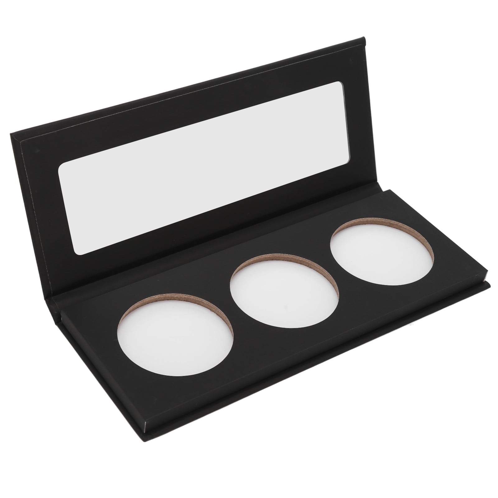 Domqga Empty Blush Palette,Empty Eyeshadow Box,3 Hole Empty Eyeshadow ...