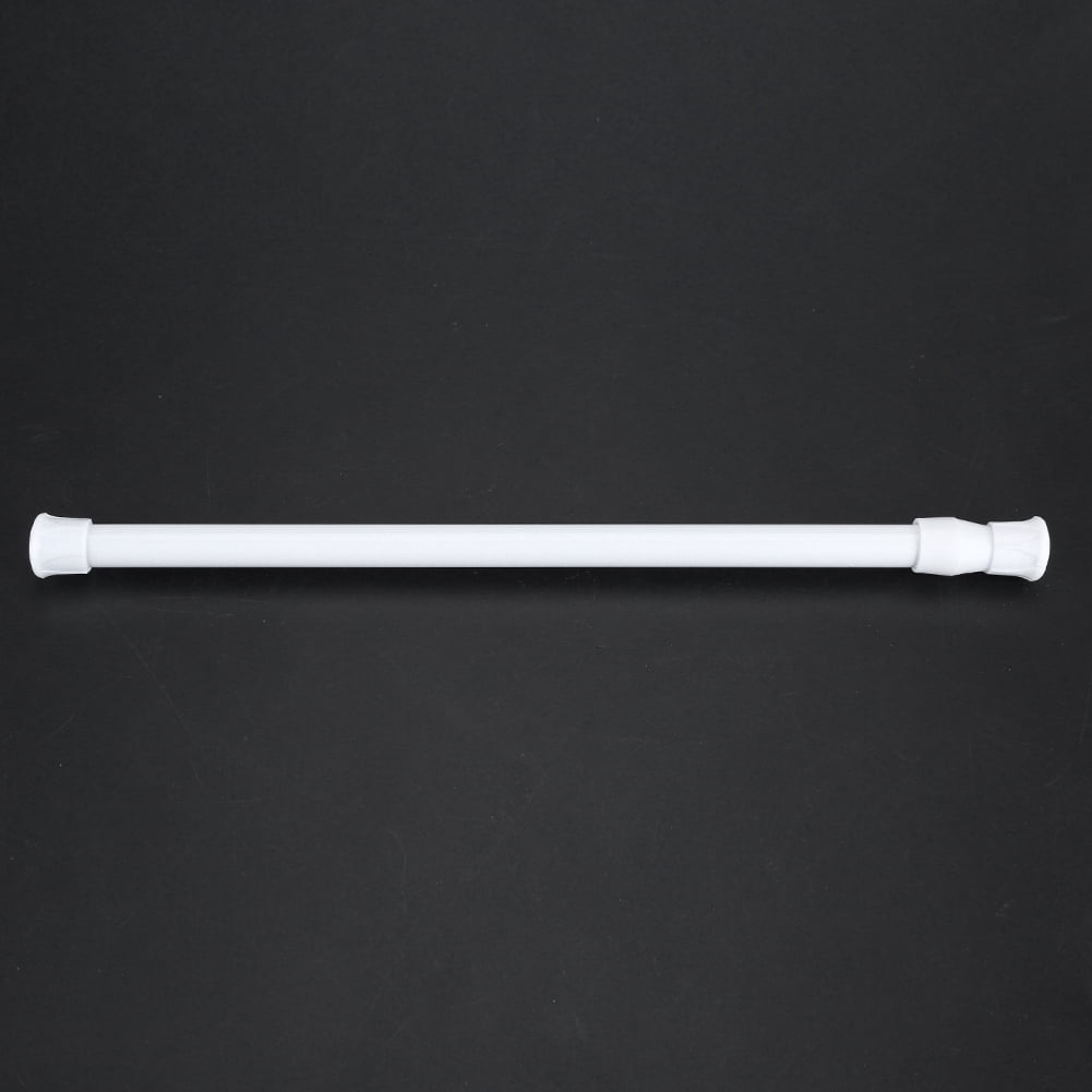 Domqga Spring Tension Curtain Rod, Adjustable Shower Curtain Rod ...