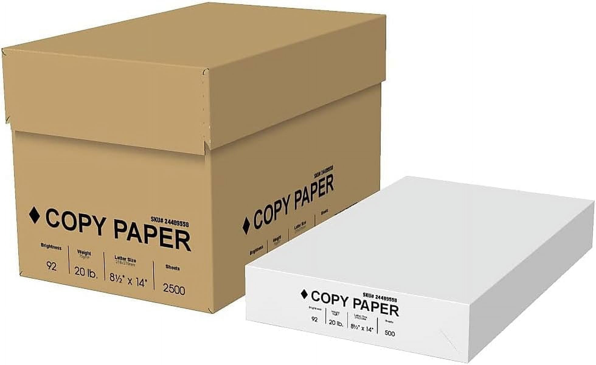 Domtar 8.5-inch x 14-inch Legal Size Copy Paper, 20 lbs, 92 Brightness ...