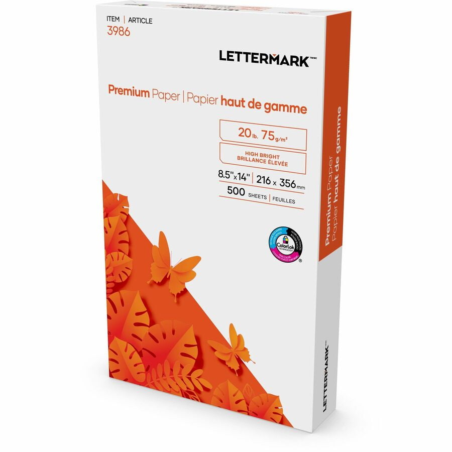 Domtar DMR3986 8.5 x 14 in. Lettermark Premium Paper - Pack of 10 ...
