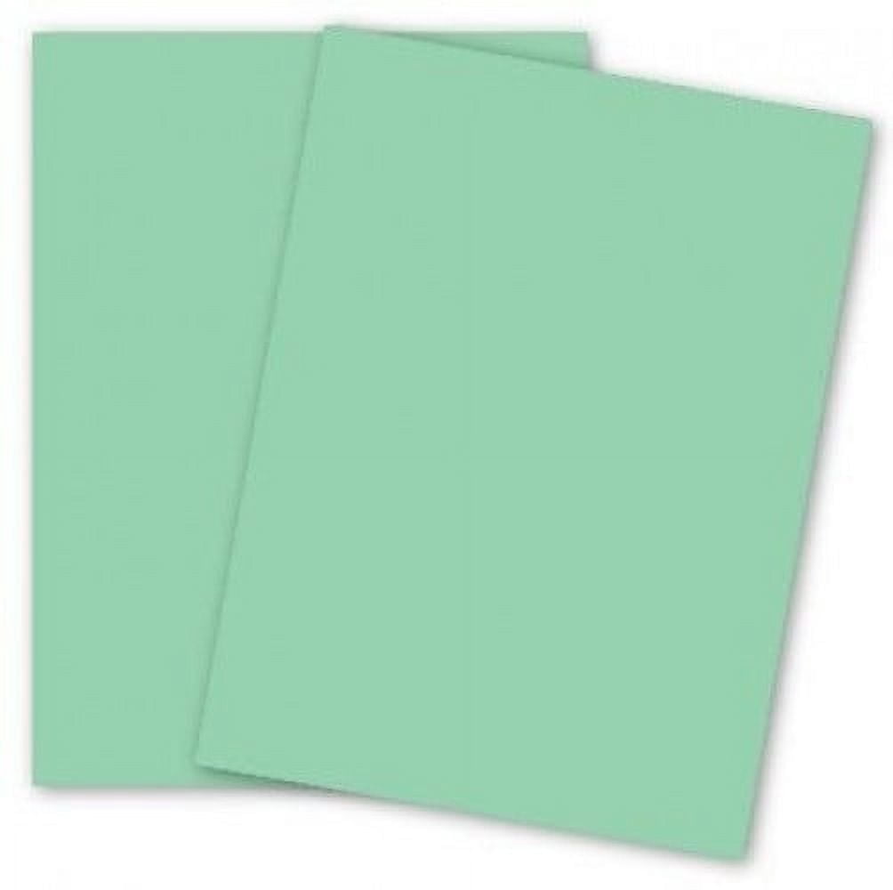 Domtar Colors - Earthchoice GREEN - 8.5 x 11 Card Stock Paper - 110lb ...
