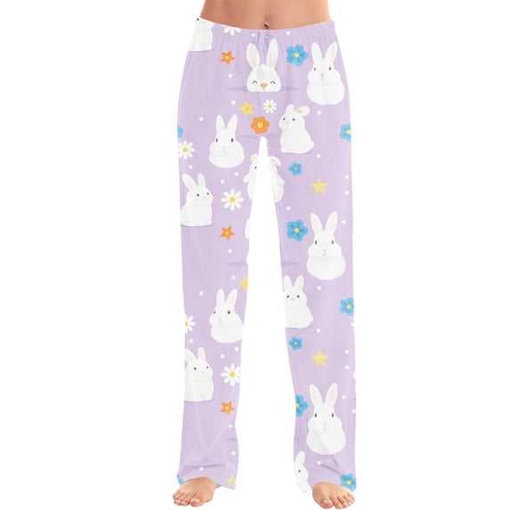 Domuza Easter Mens Pajama Pants Elastic Waist Lounge Sleep Lightweight ...