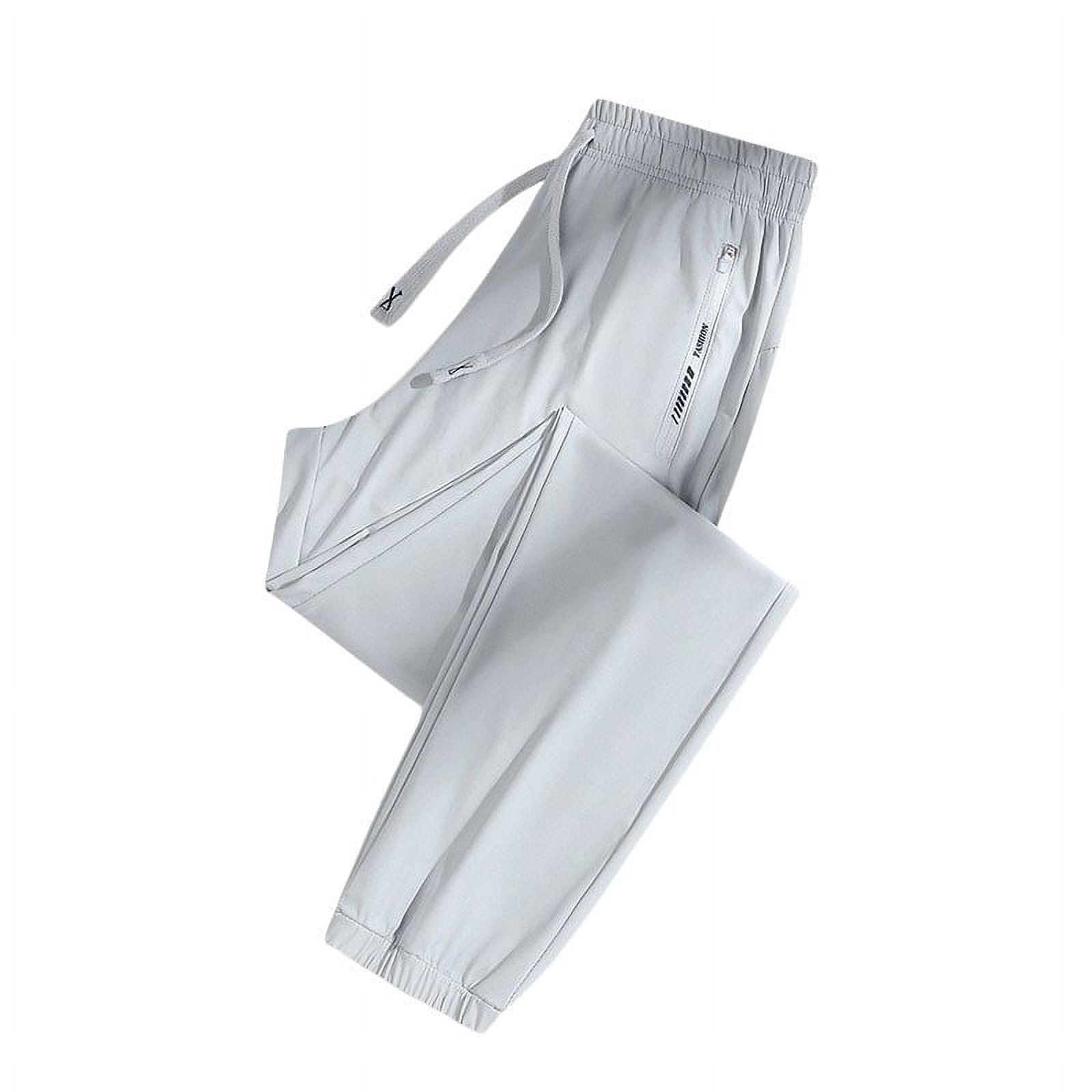 Domuza Ultra Stretch Active Pants for Women, Ice Silk Breathable Fabric ...