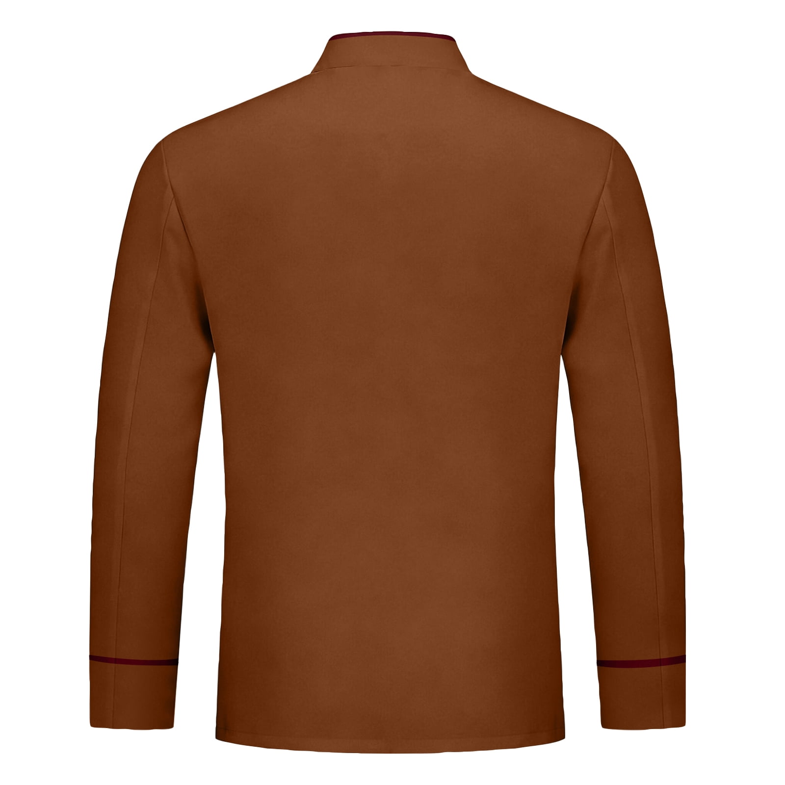 Domuza Unisex Chef Shirts Long Sleeve Classic Kitchen Restaurant ...