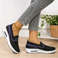 Domuza Women Knit Slip On Wedge Sneakers, Breathable Air Cushion ...
