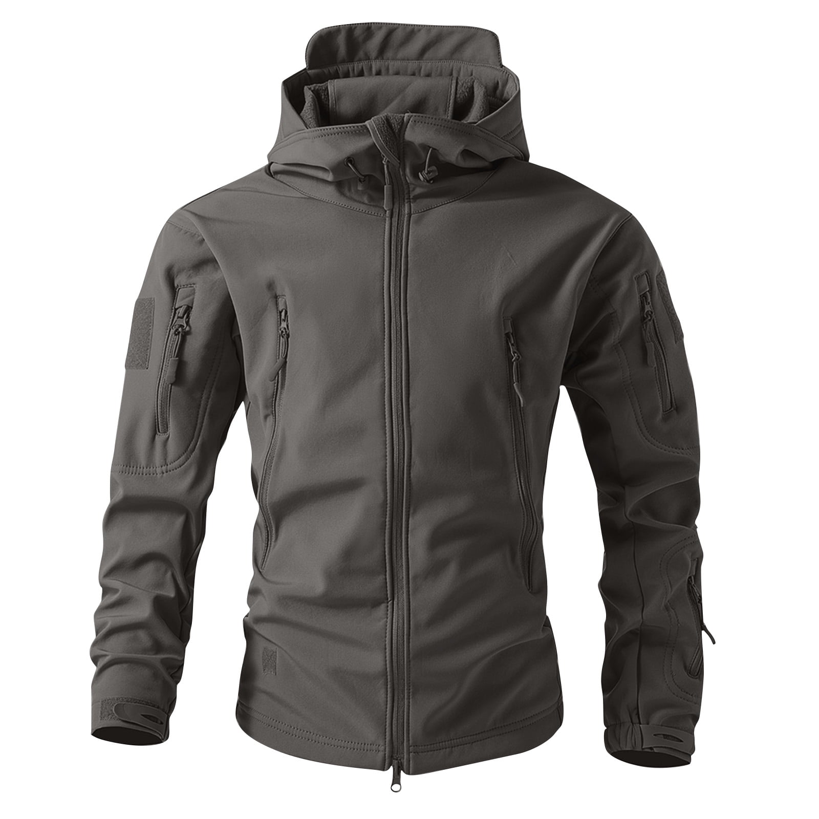 Domzest Camo Jacket for Men Trendy Water Resistant Jackets Regular Fit ...