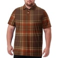 Domzest Men's Big and Tall Polo Shirts Short Sleeve Moisture Wicking ...