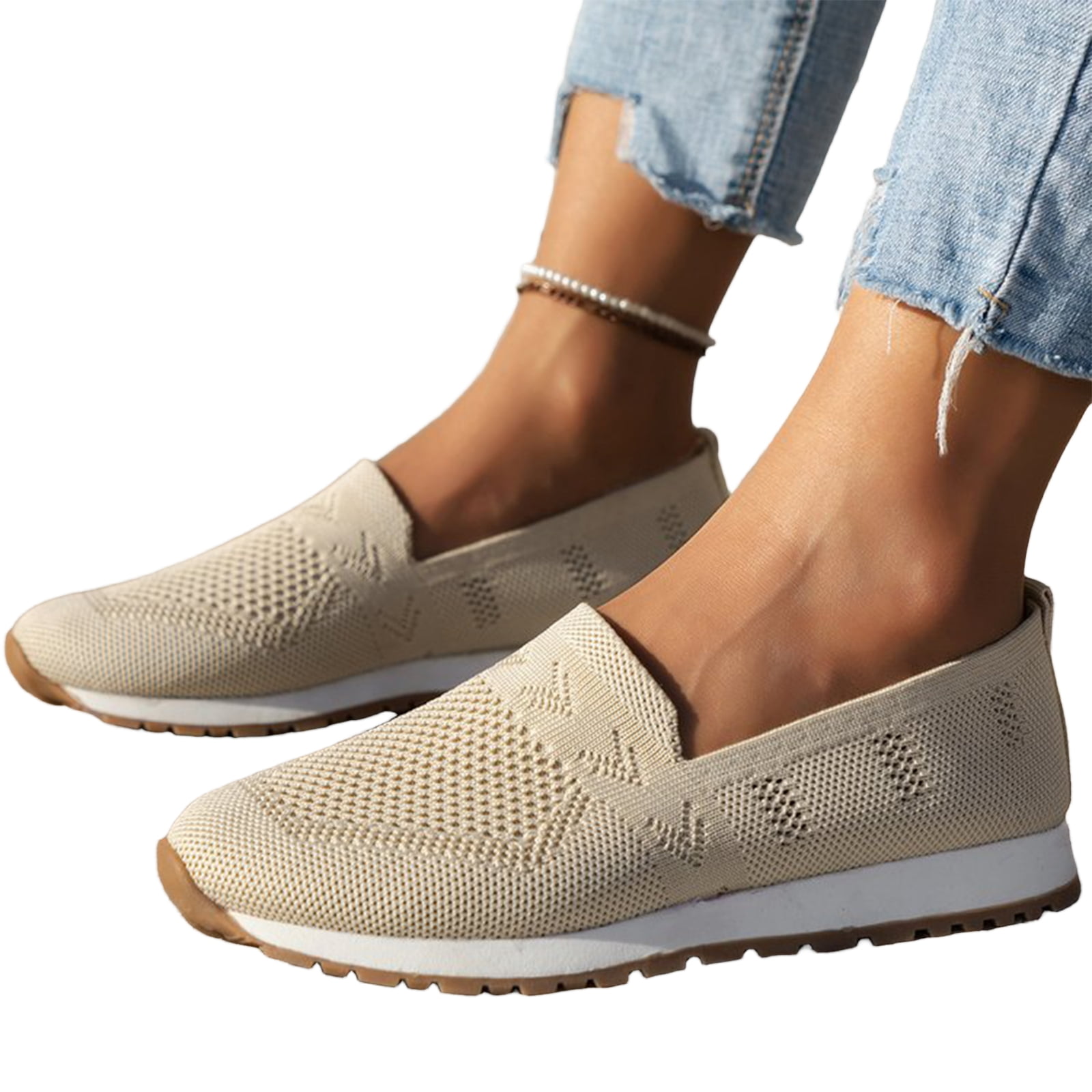 Domzle Women's Orthopedic Loafer Sneakers 2026 with Arch Support ...