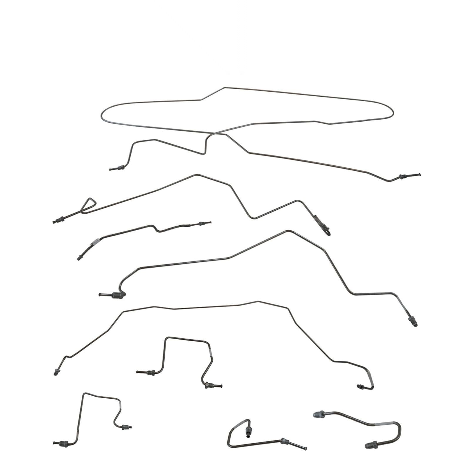 Don 919-215 Stainless Steel Brake Line Kit for Dodge for Ram 2500 for ...