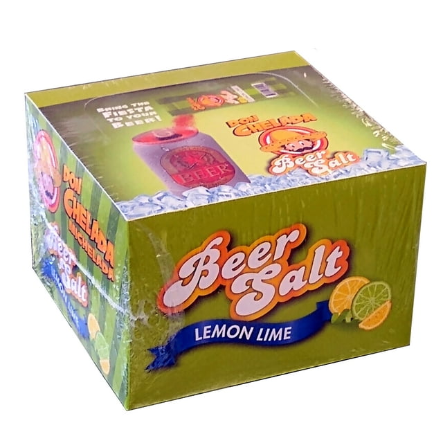 Don Chelada Beer Salt Lemon Lime 12g Packet 30ct Box - Walmart Business ...