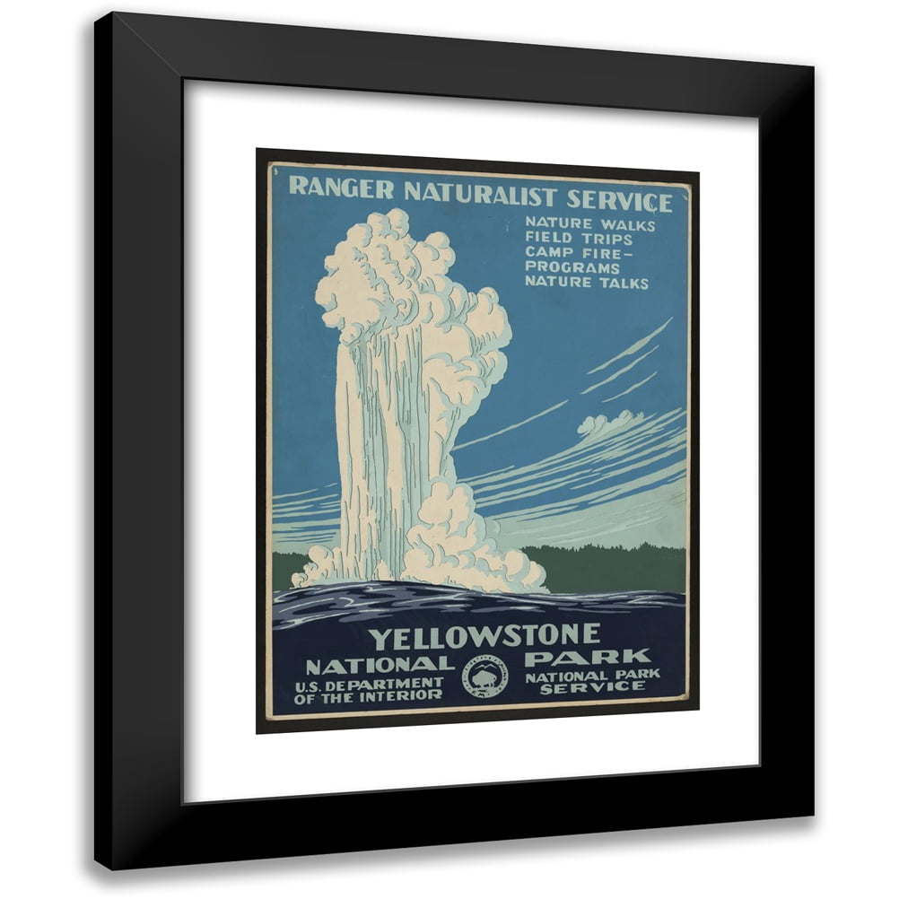 Don Chester Powell 14x18 Black Modern Framed Museum Art Print Titled ...