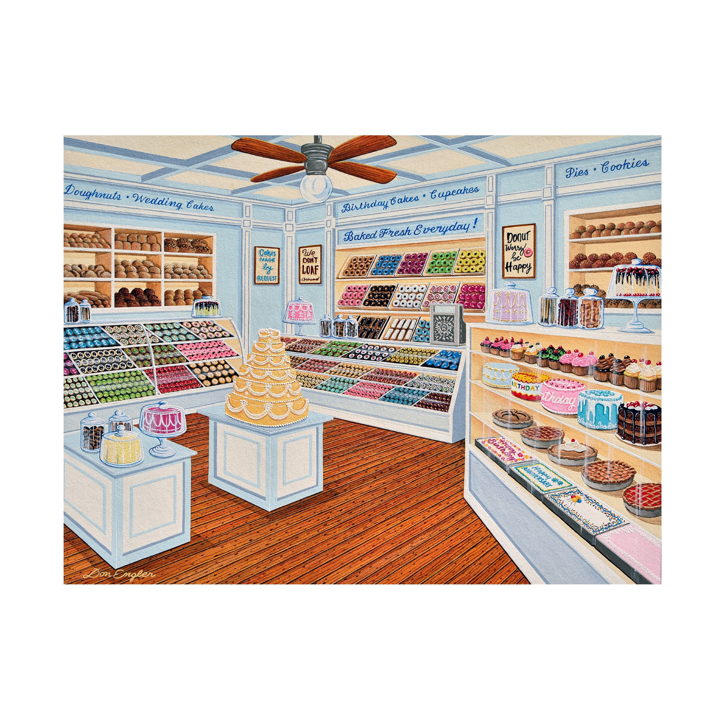 Don Engler 'Cake N Bake' Canvas Art - Walmart.com