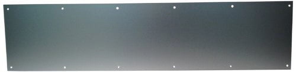 Don-Jo 90 Metal Kick Plate, Satin Anodized Aluminum Finish, 28" Width x ...