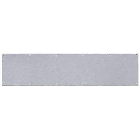 Don-Jo 90 Metal Kick Plate, Satin Anodized Aluminum Finish, 36" Width x ...