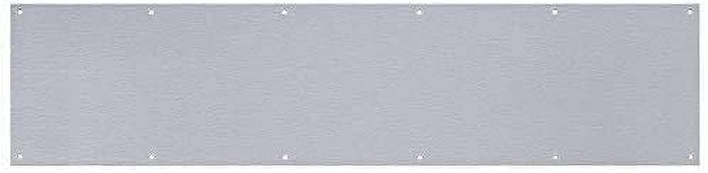 Don-Jo 90 Metal Kick Plate, Satin Anodized Aluminum Finish, 36" Width x ...