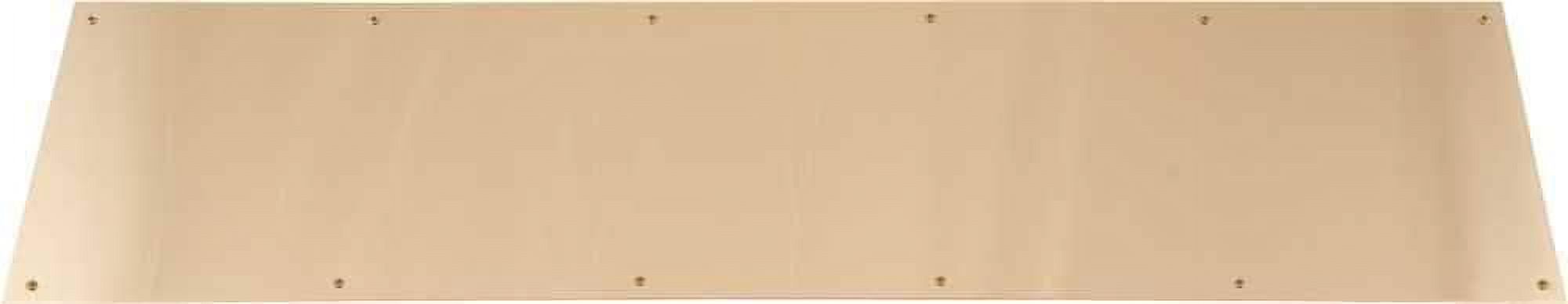 Don-Jo BT8X34 8" x 34" Brass Plated Door Kick Plate - Walmart.com
