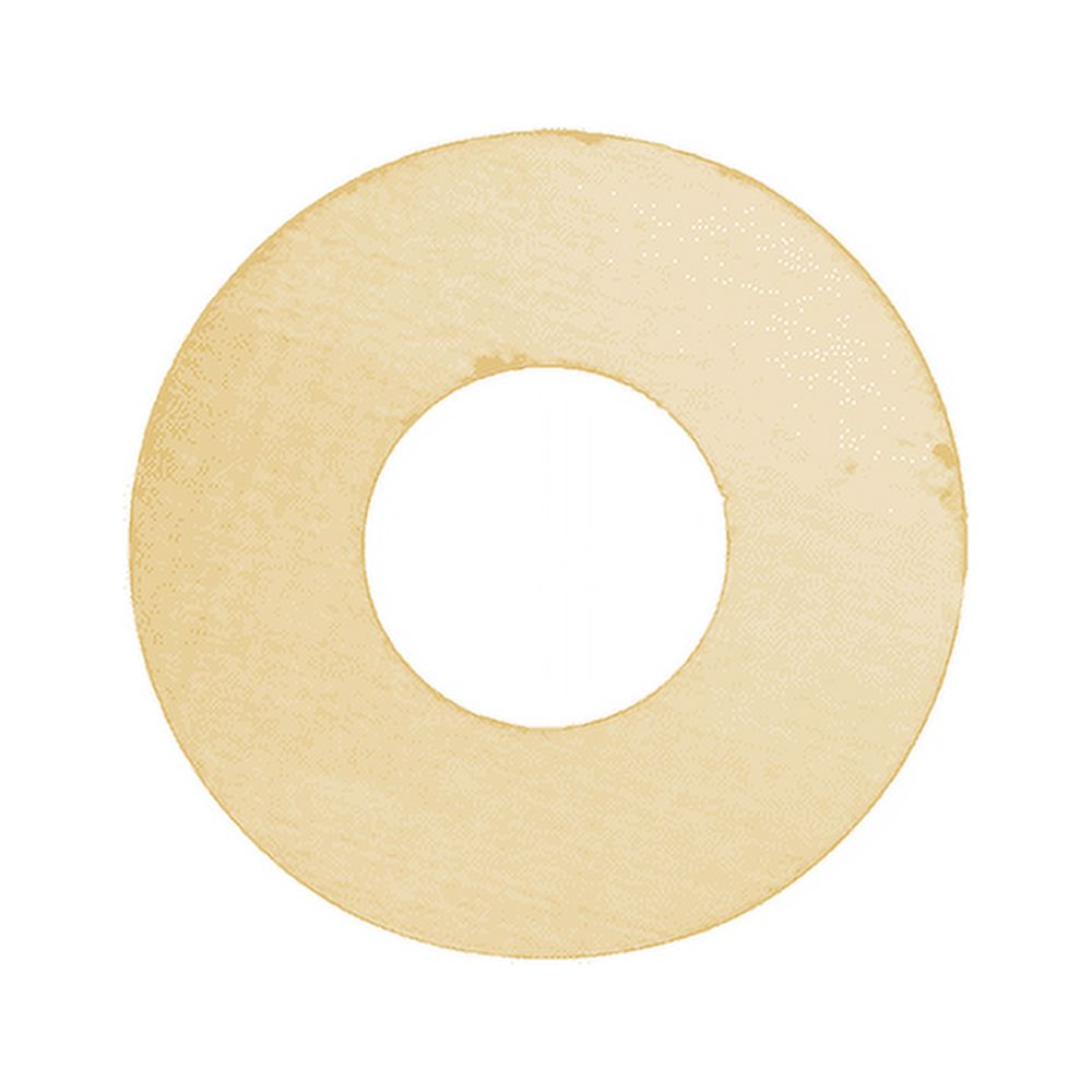 Don-Jo DSP-135-605 Scar Plate, Polished Brass Finish, 3-1/2" Outside ...
