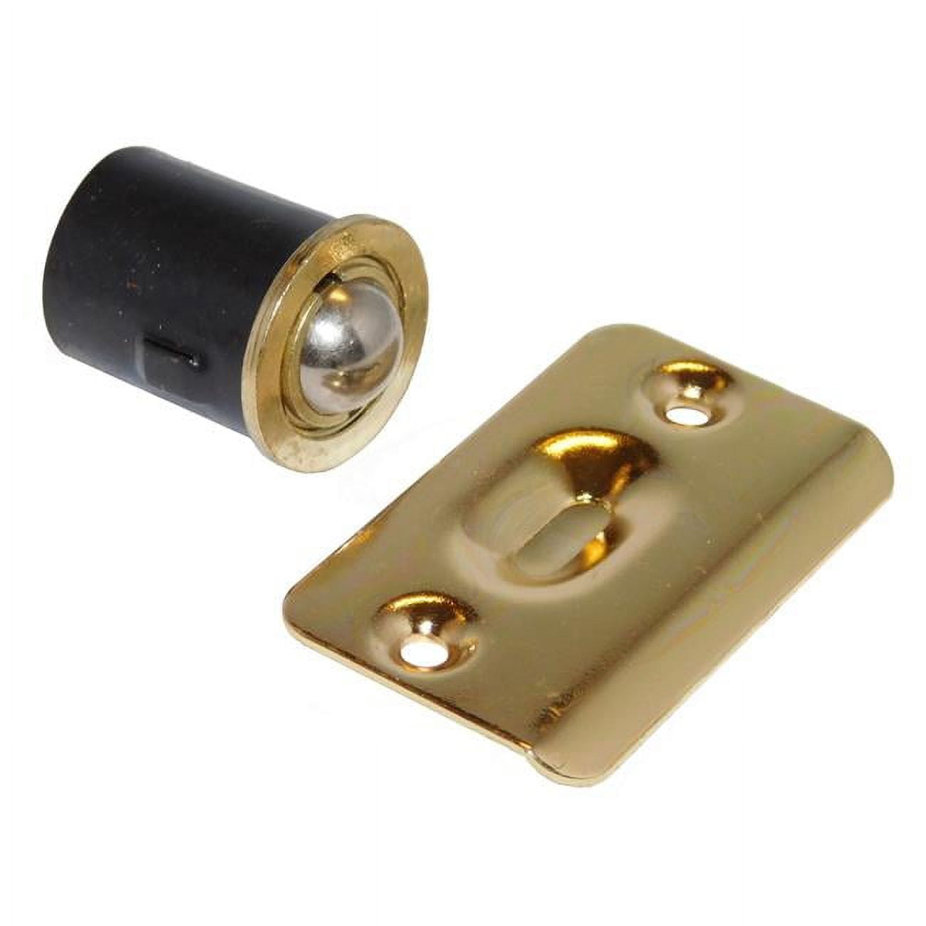 Don-Jo Manufacturing 1716-605 Polished Brass Ball Roller Latch ...
