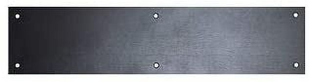 Don-Jo Metal Door Kick Plate BK Black Finish 6"x34"-for 36" Doors-Wood ...