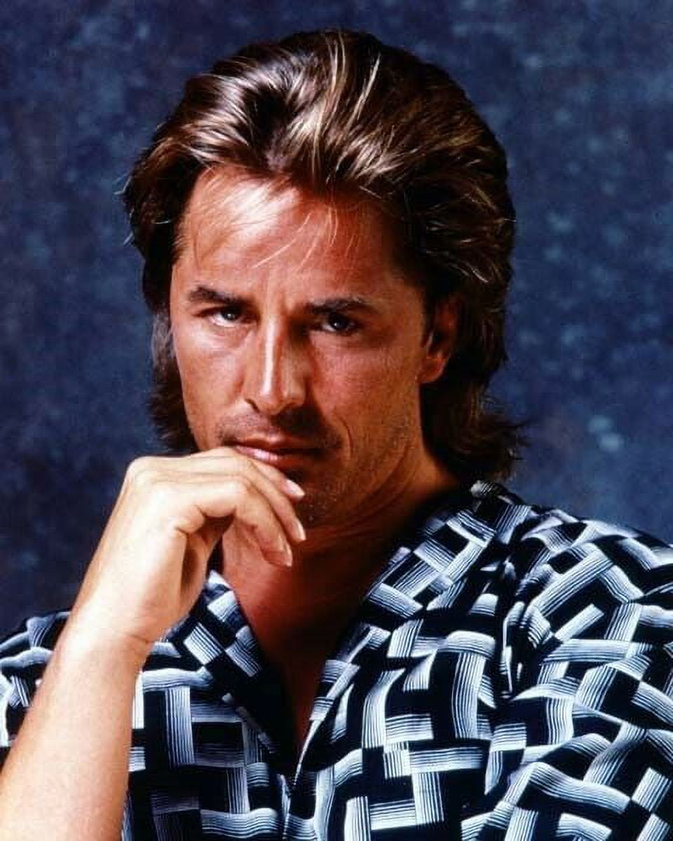 Don Johnson classic Sonny Crockett portrait Miami Vice 11x17 inch ...
