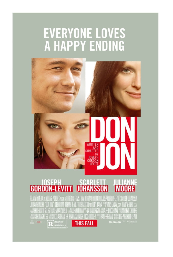 Don Jon poster Metal Print 12x16 Large Art Print on Metal 12x16 Square ...