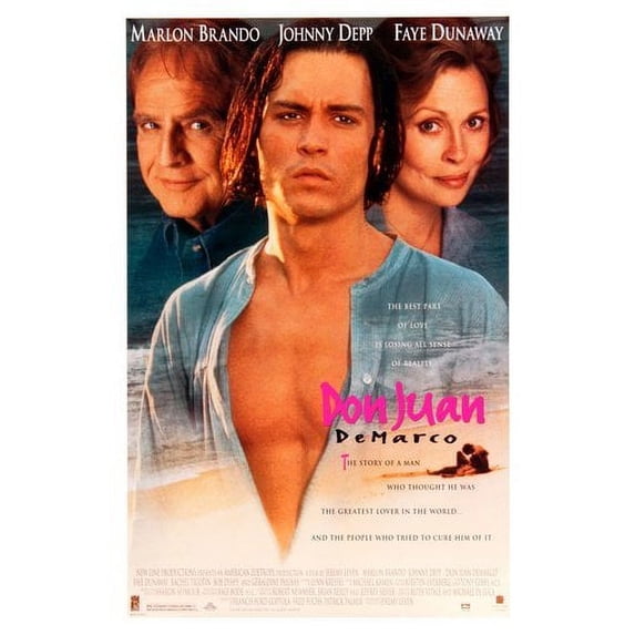 Don Juan Demarco Movie Poster 24Inx36In Poster 24x36 Multi-Color Square ...