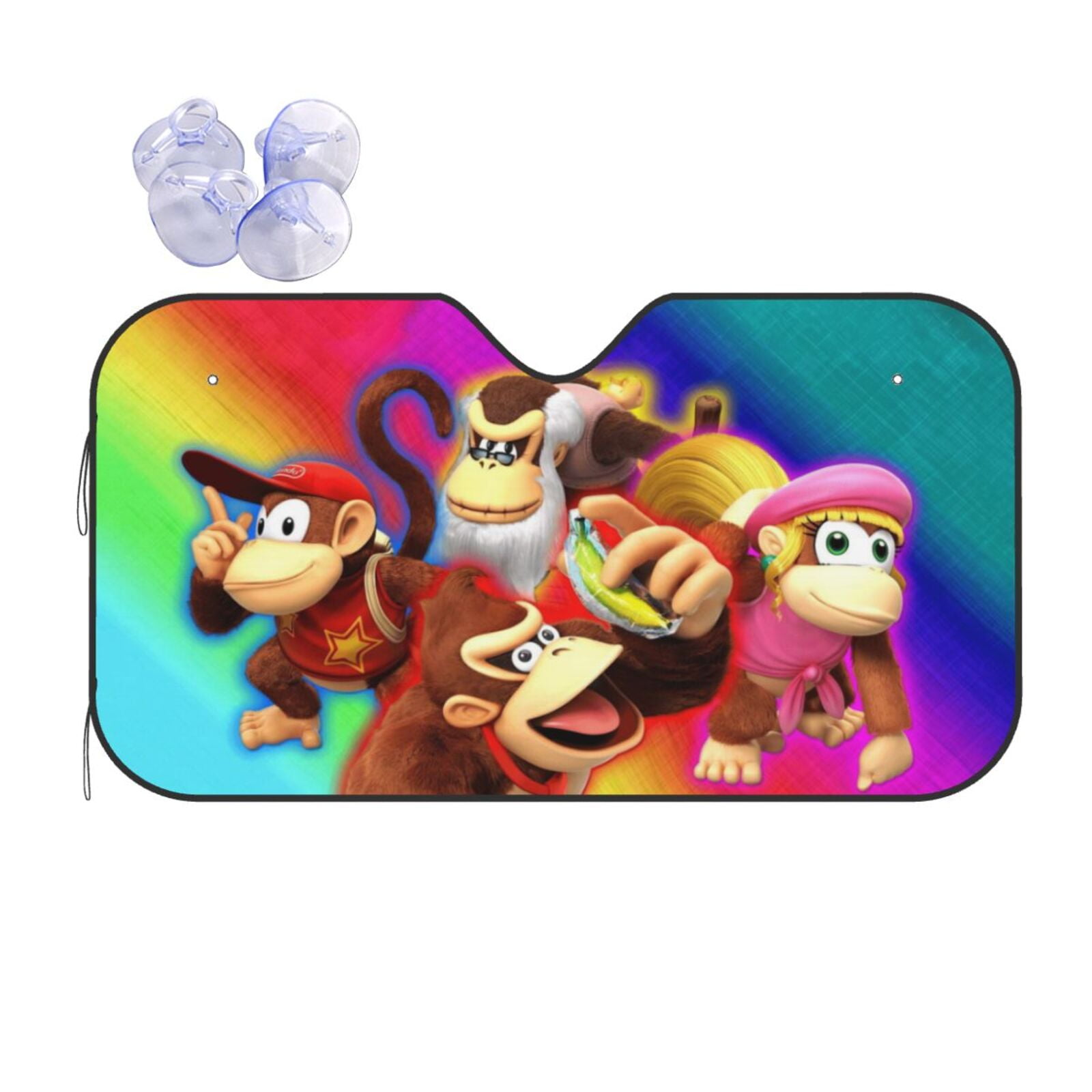 Don-Key Kon Car Windshield Sunshade Front Window Sun Shades Folding ...