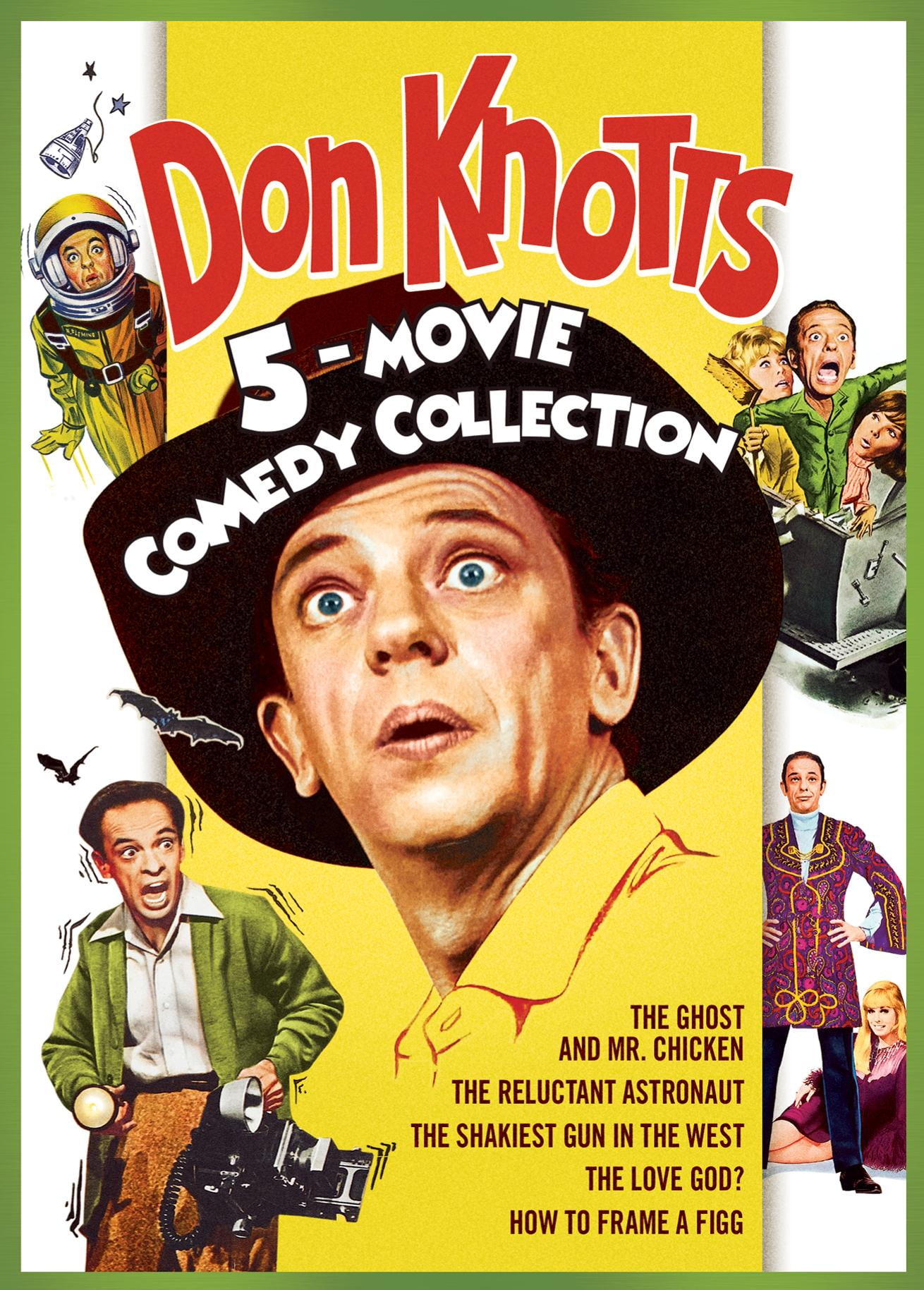 Don Knotts 5-Movie Collection (Ghost & Mr Chicken/Reluctant Astronuat ...