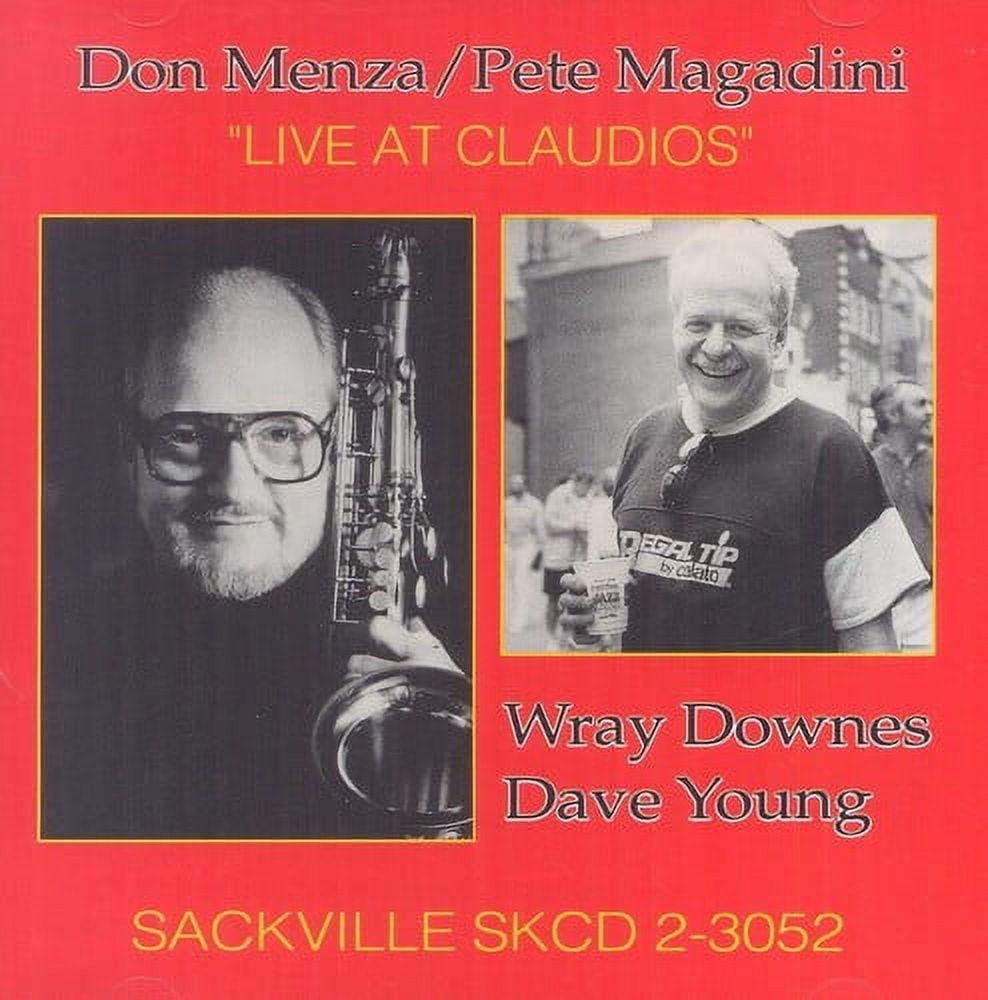 Don Menza - Live at Claudio's - Music & Performance - CD - Walmart ...