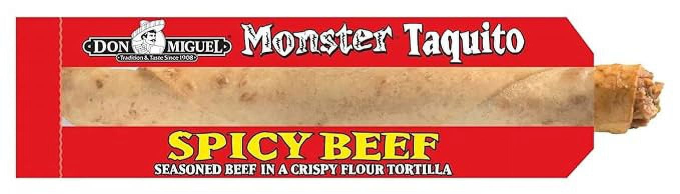 Don Miguel Monster Spicy Beef Taquito, 4 Ounce -- 24 per case ...
