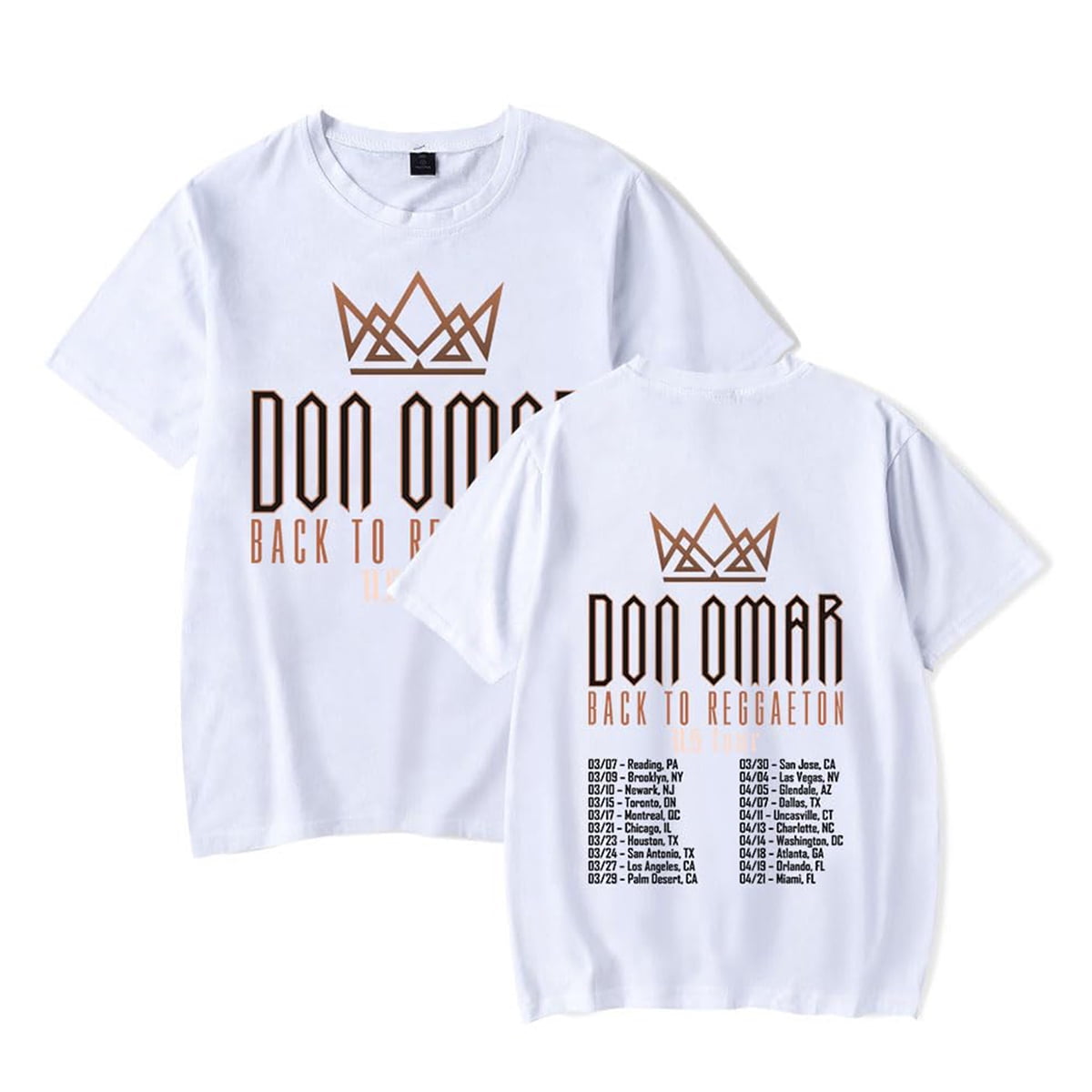 Don Omar Back to Reggaeton Tour 2024 T-Shirt Women Men Summer Rapper ...