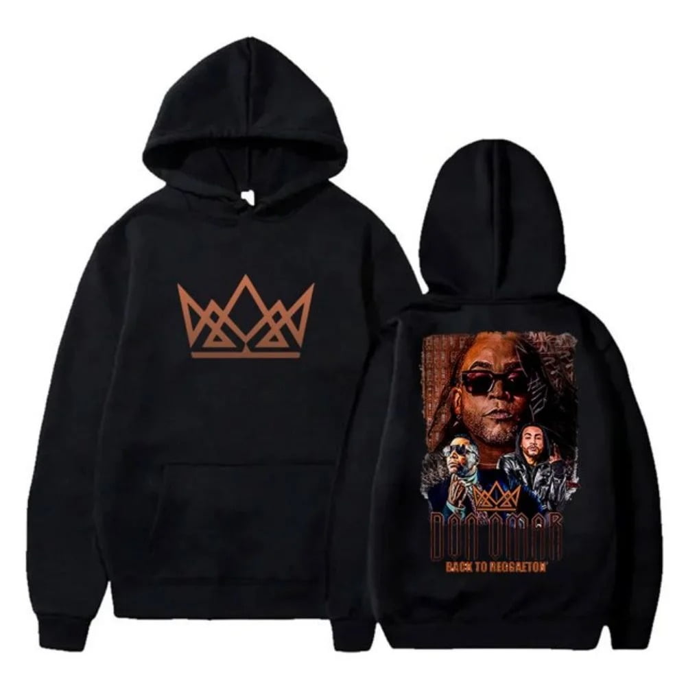 Don Omar Hoodies Back to Reggaeton 2024 Tour Merch Women Men Long ...