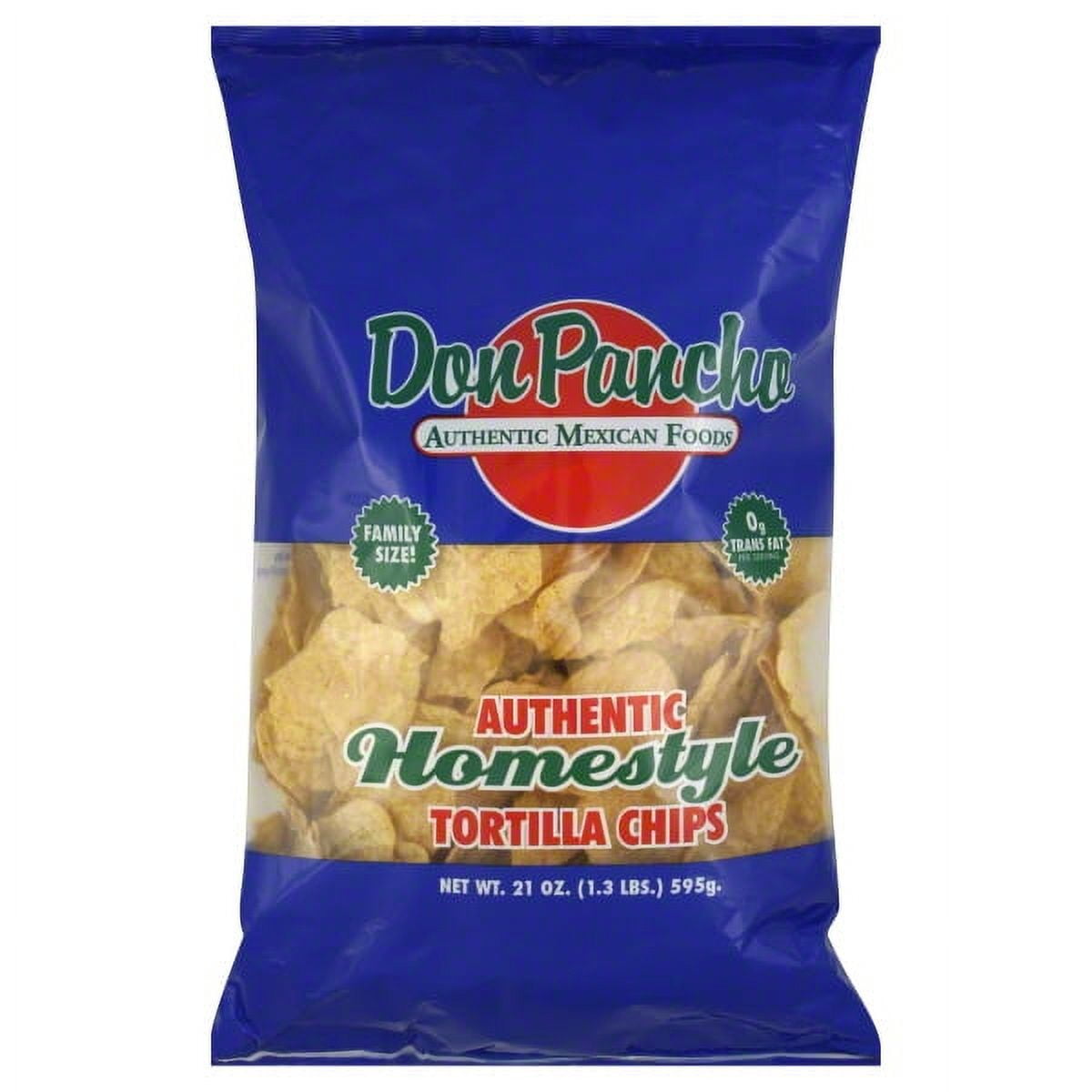 Don Pancho Chips Yellow Homesytle 7/21z - Walmart.com