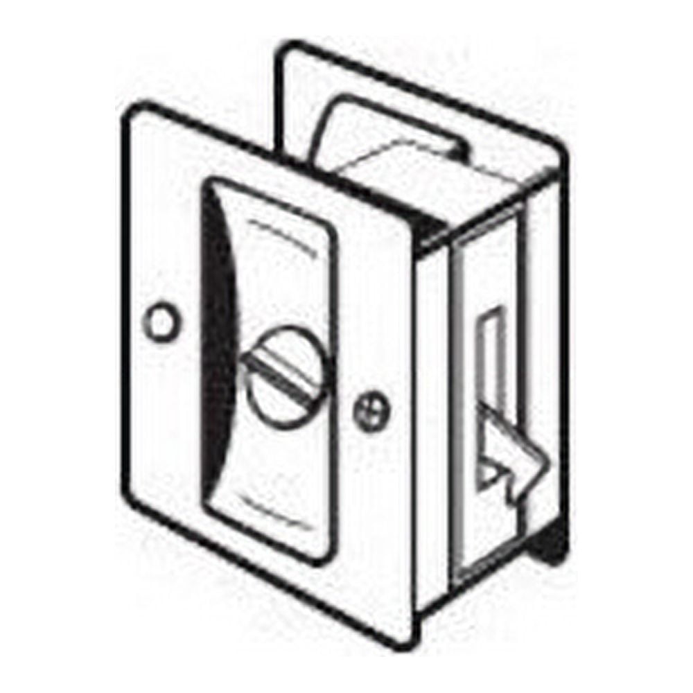 Don Pdl-101 625 Pocket Door Lock 1.75 In Door Priv - Walmart.com