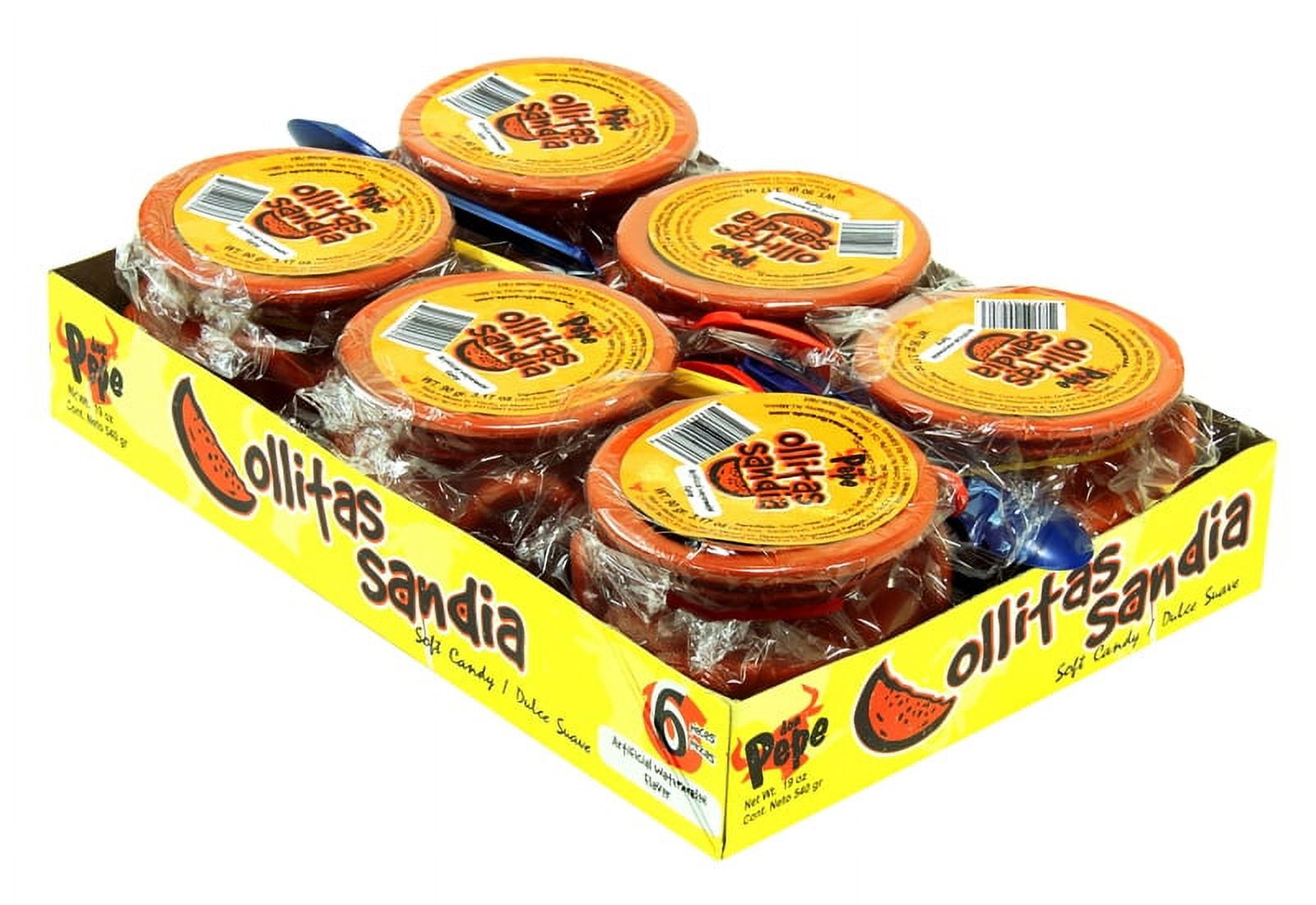 Don Pepe , Ollitas Sandia , Count 6 (3.17 oz ) - Sugar Candy / Grab ...