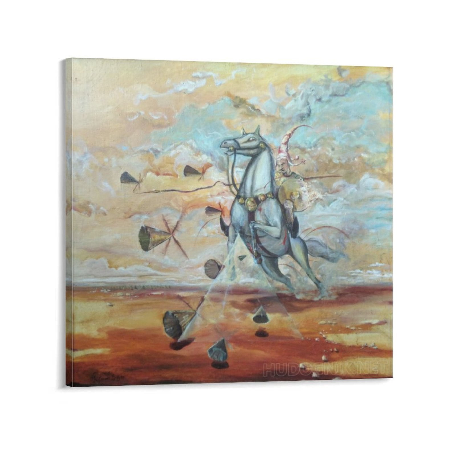 Don Quijote De Picasso Painting Poster (21) Canvas Wall Art Poster ...