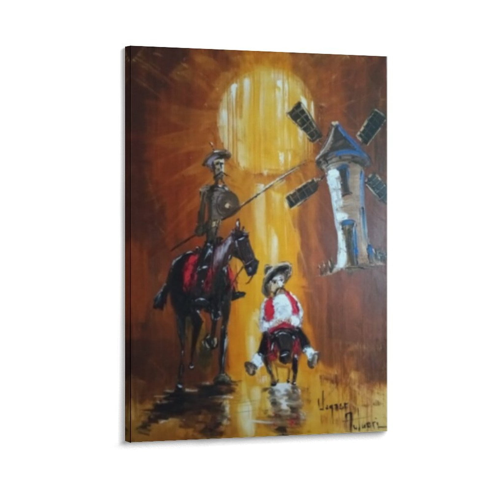 Don Quijote De Picasso Painting Poster (27) Print Photo Art Painting ...