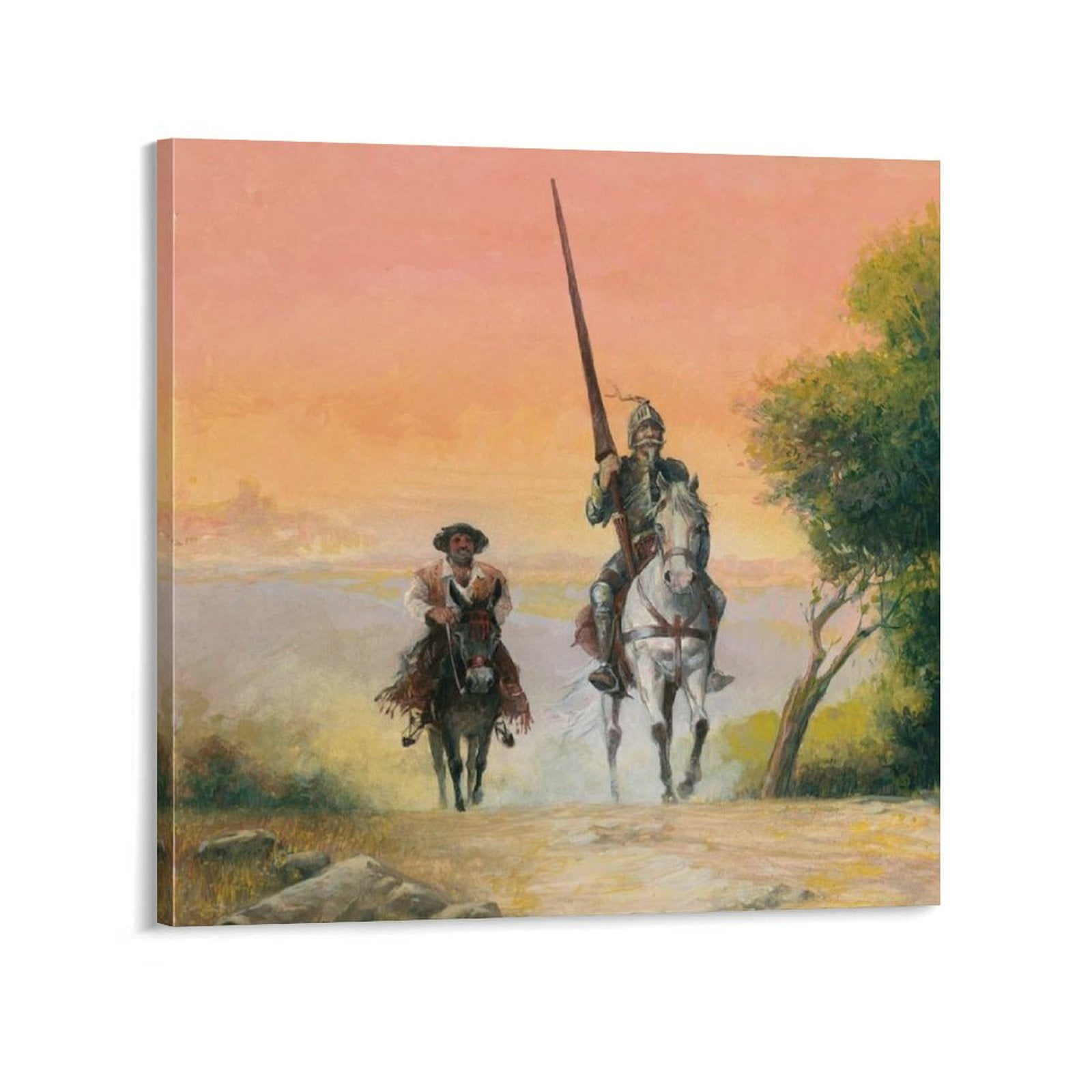 Don Quijote De Picasso Painting Poster (51) Picture Print Wall Art ...