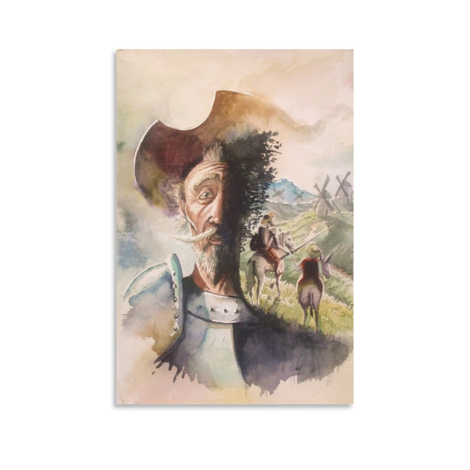 Don Quijote De Picasso Painting Poster (55) Posters Art Print Wall ...