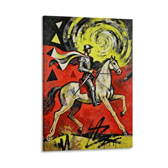 Don Quixote (4) Picture Print Wall Art Poster Painting Canvas Posters ...