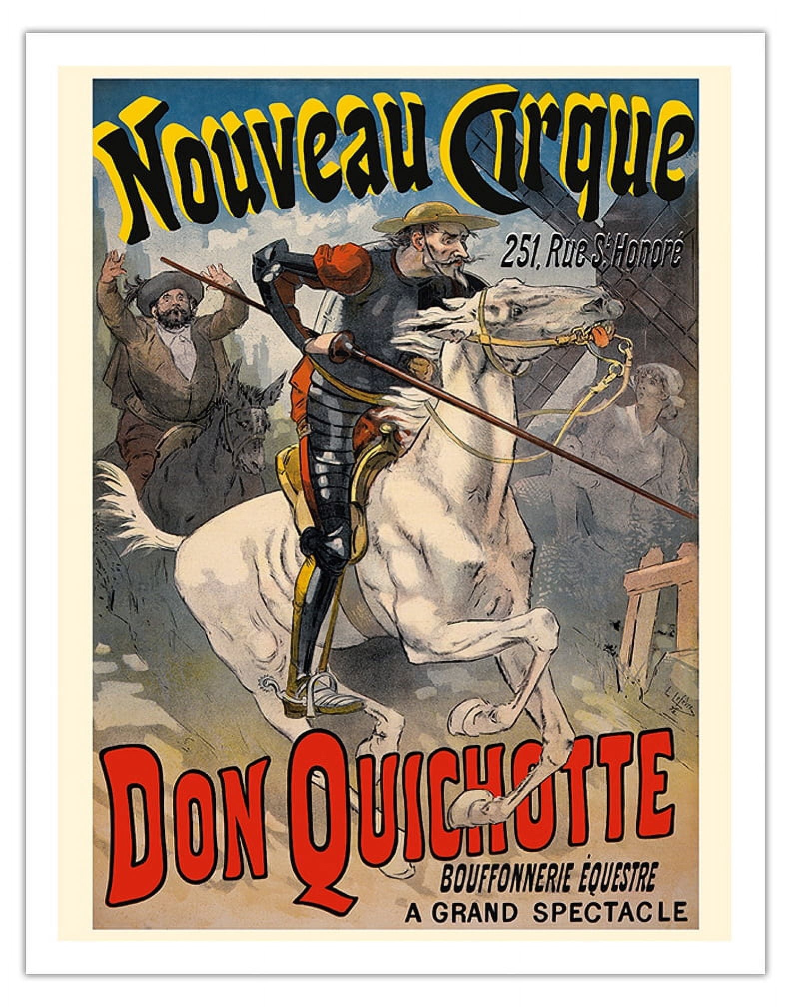 Don Quixote (Don Quichotte) - New Circus (Nouveau Cirque) - Great Horse ...