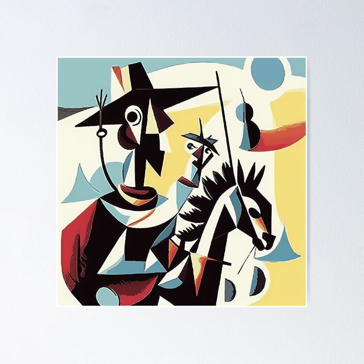 Don Quixote Poster, UNFRAMED-8x12 - Walmart.com