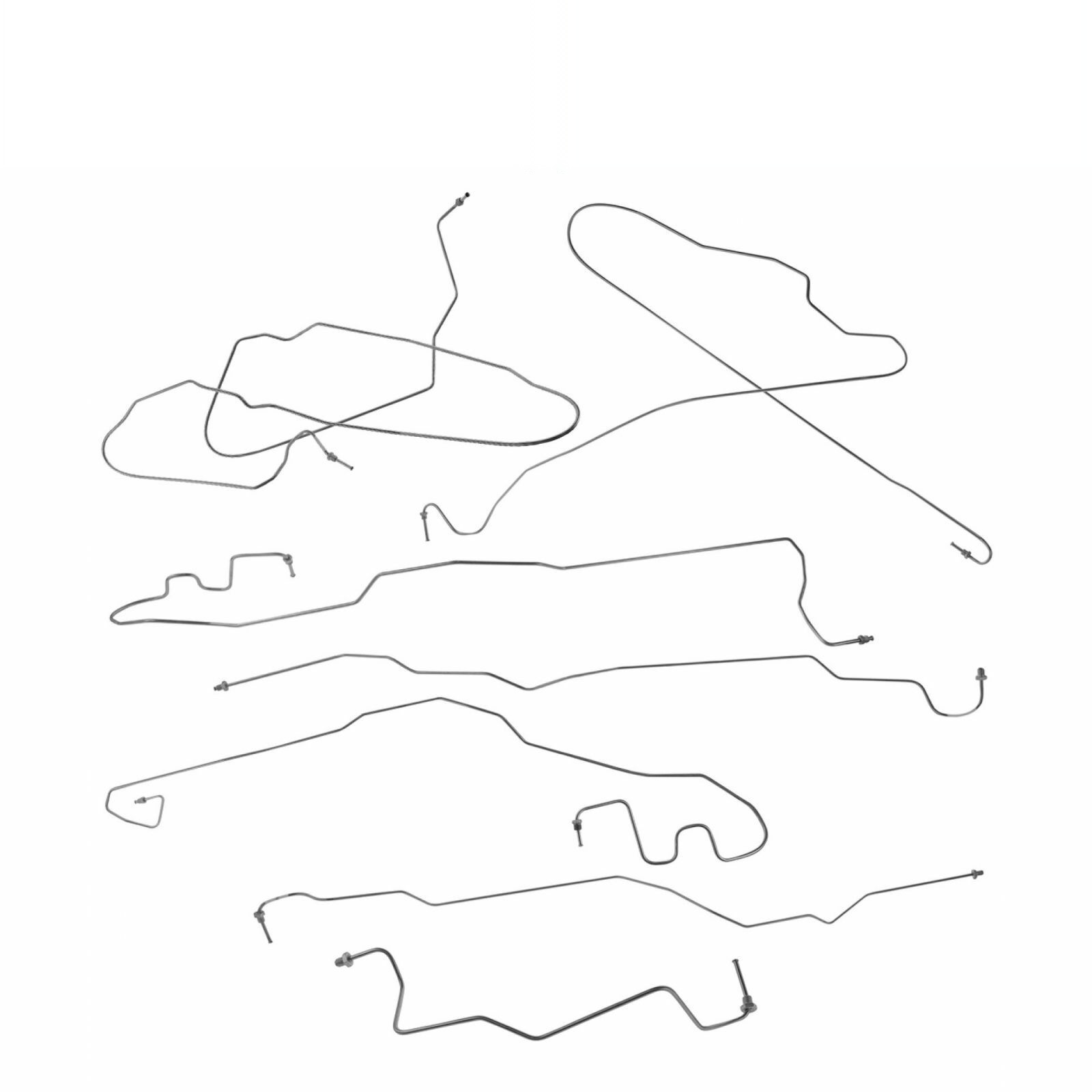 Don Stainless Brake Line Kit for y for Silverado for GMC for Sierra ...