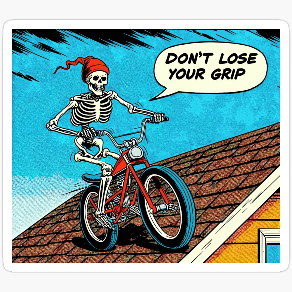 Don'T Lose Your Grip Stickerphone Decal Water Bottle Stickers, Vinyl ...