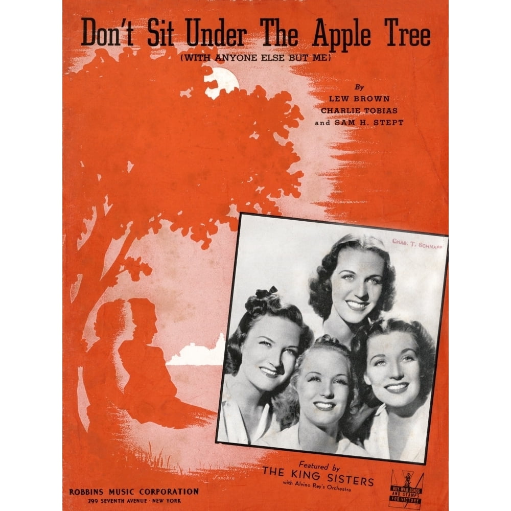 Don'T Sit Under The Apple Tree History (18 x 24) - Walmart.com
