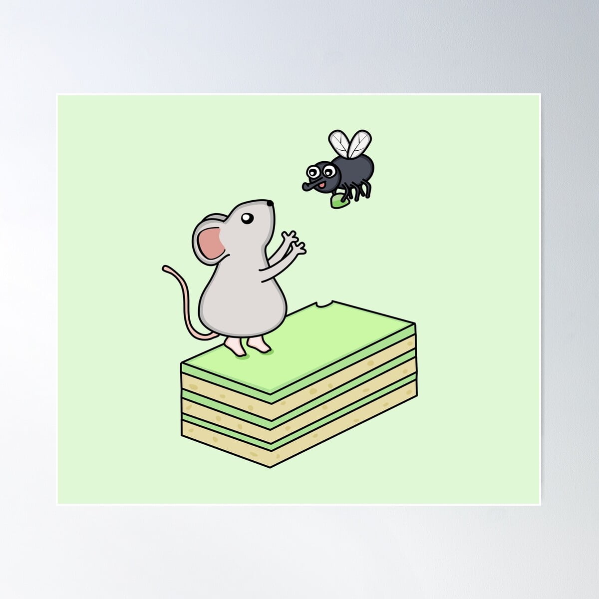 Don'T Snatch My Food Poster Wall Art, Modern Wall Decor For Living Room ...