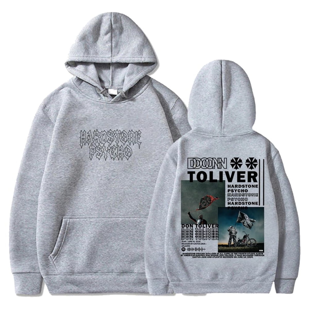 Don Toliver "Hardstone Psycho Tour" Limited Edition Hoodie - Unisex ...