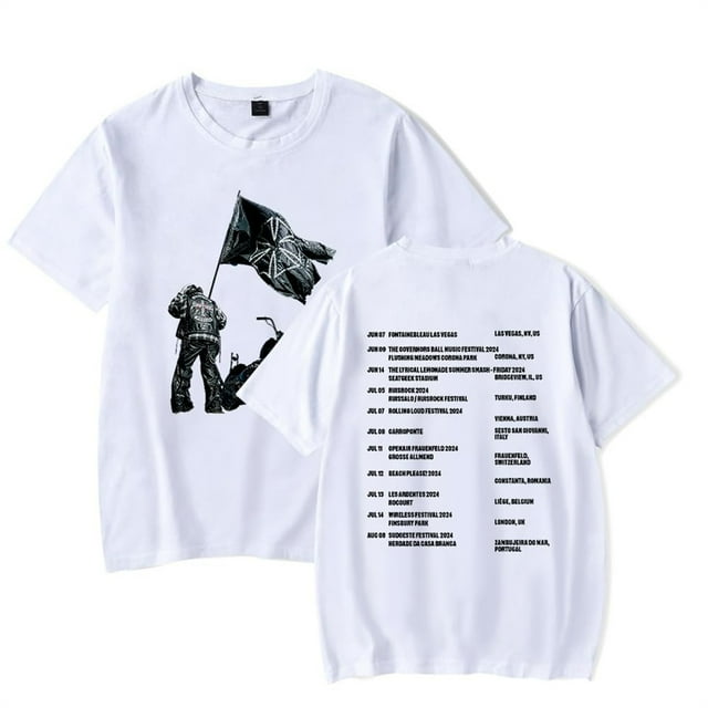 Don Toliver Hardstone Psycho Tour T-Shirt Unisex Short Sleeve Round ...